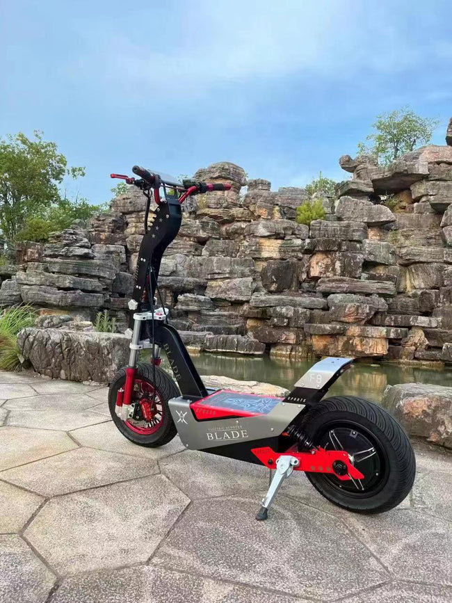 Racing 8000w 15000w QS 72V Electric Scooters High Speed 85kmh 140kmh