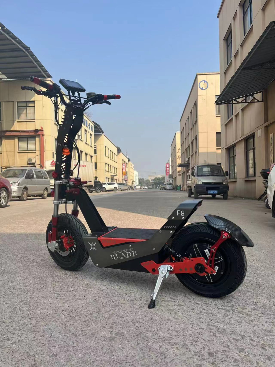 Racing 8000w 15000w QS 72V Electric Scooters High Speed 85kmh 140kmh