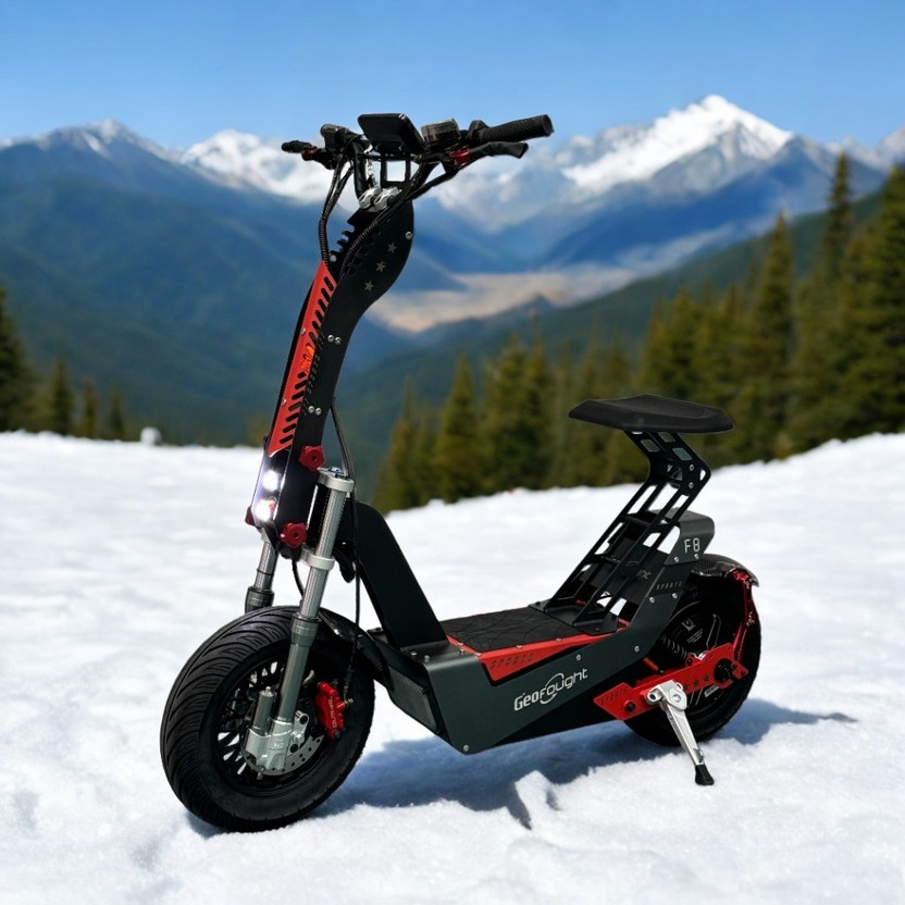 Racing 8000w 15000w QS 72V Electric Scooters High Speed 85kmh 140kmh