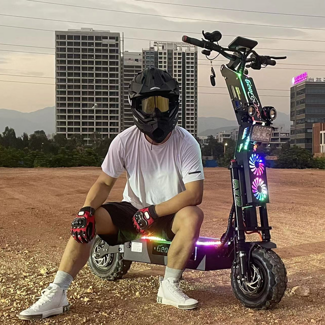 Electric scooter G14 72V 8000W10000W15000W dual motor 90-120kmh